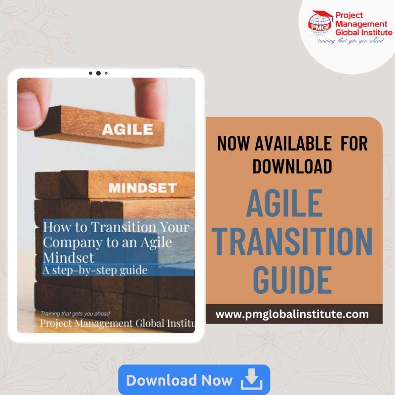 Free Agile Transition Mindset e-Book - Project Management Global Institute